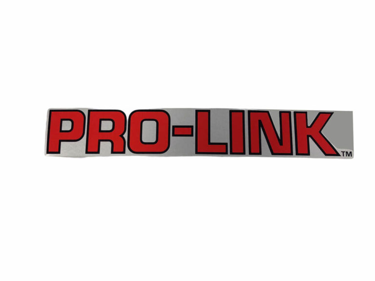 Pro-link sticker achterbrug origineel - Honda M Onderdelen