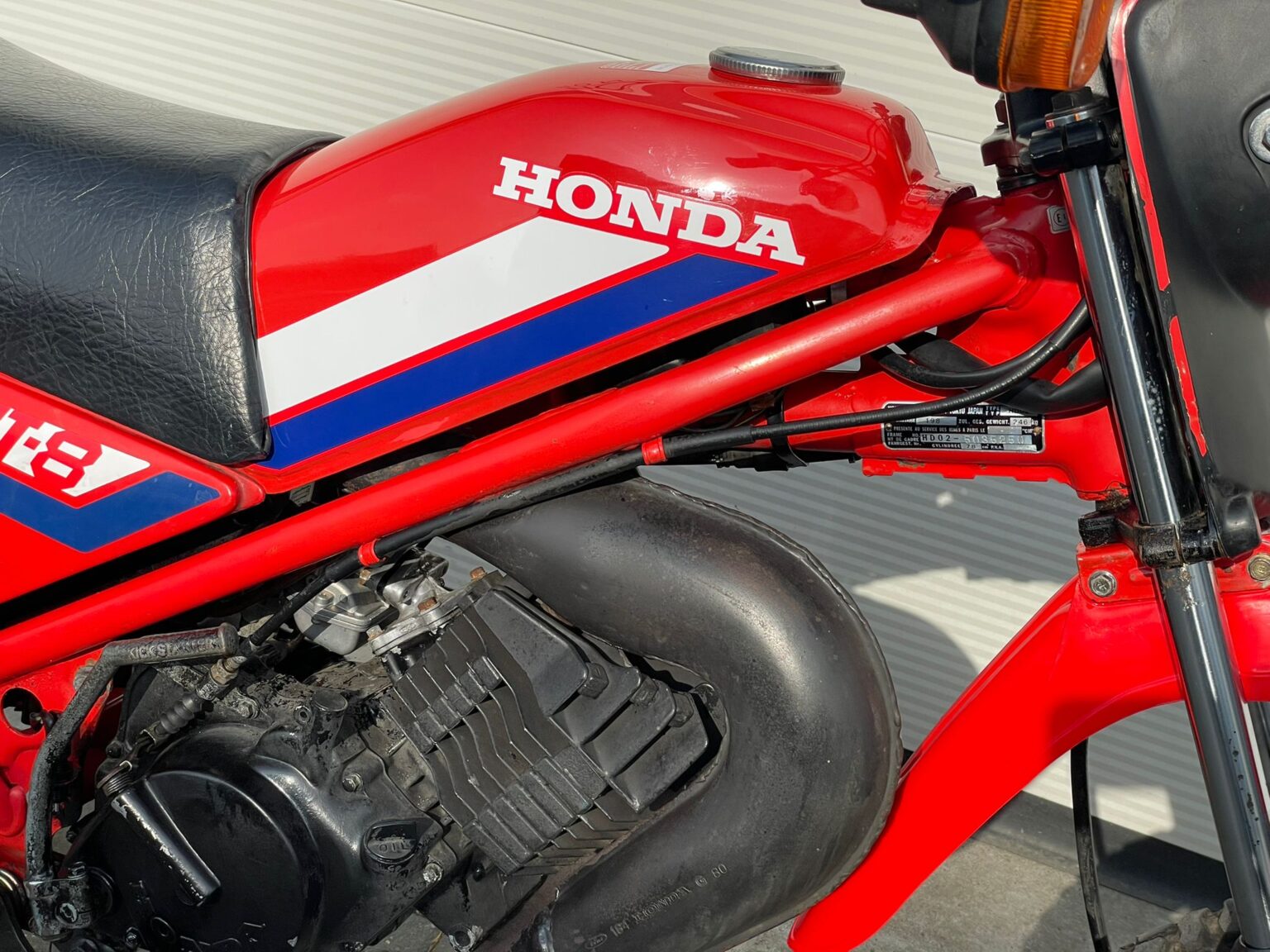 Originele Honda MT8 HD02 R23 1981 - Honda M Onderdelen