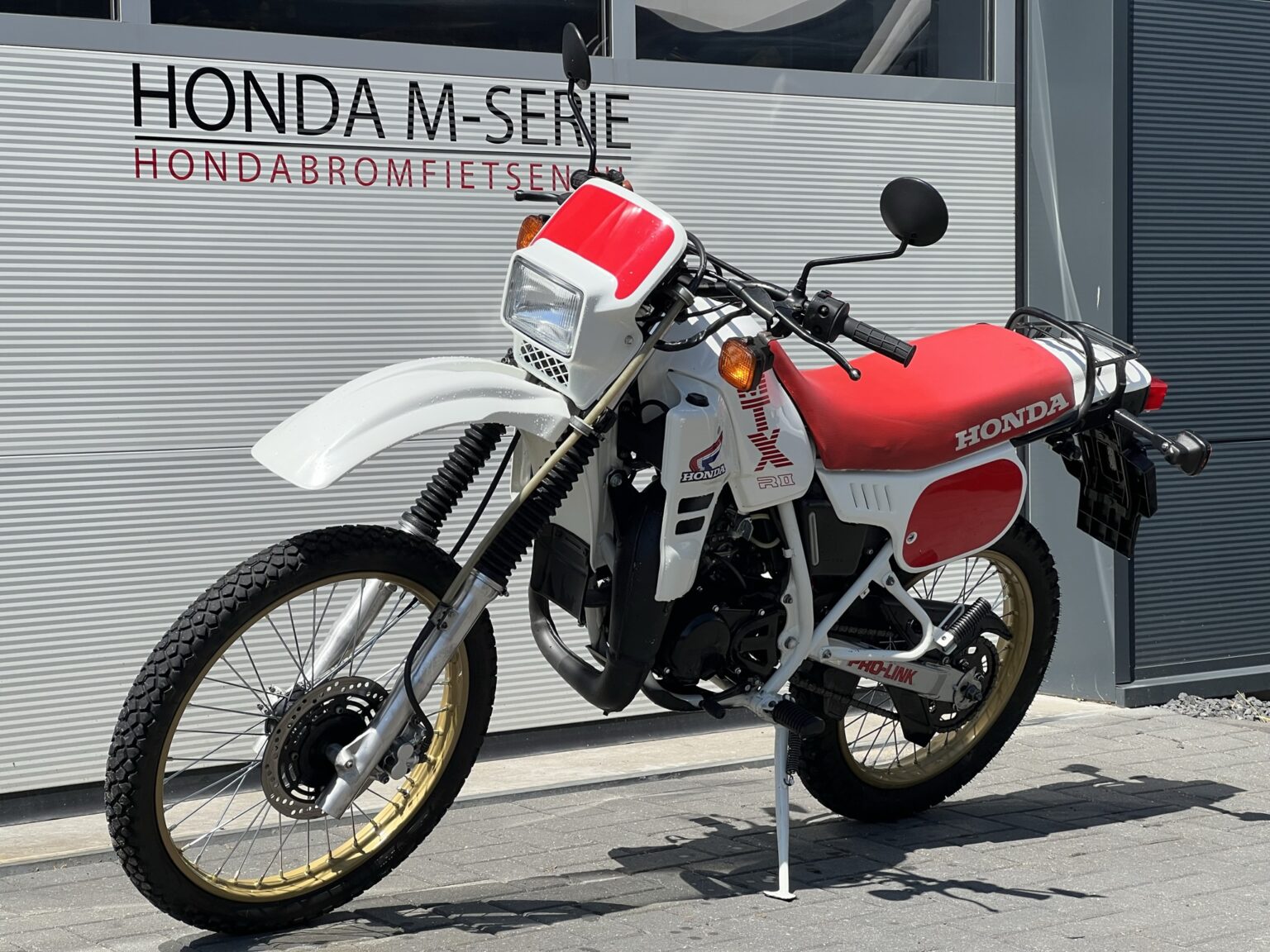 Honda MTX R2 met 50CC blok en bromfiets kenteken - Honda M Onderdelen