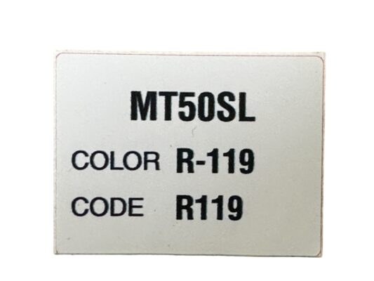 Sticker Honda Color Label Honda MT50 SL R119 - Honda M Onderdelen